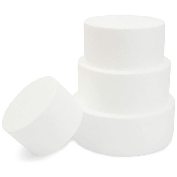 Styrofoam Cake Rounds