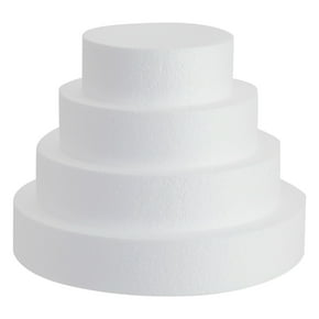 Styrofoam Cake Rounds