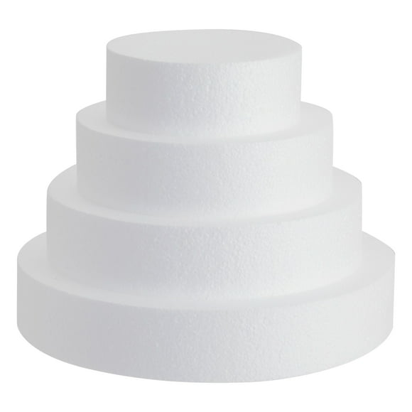 Styrofoam Cake Rounds