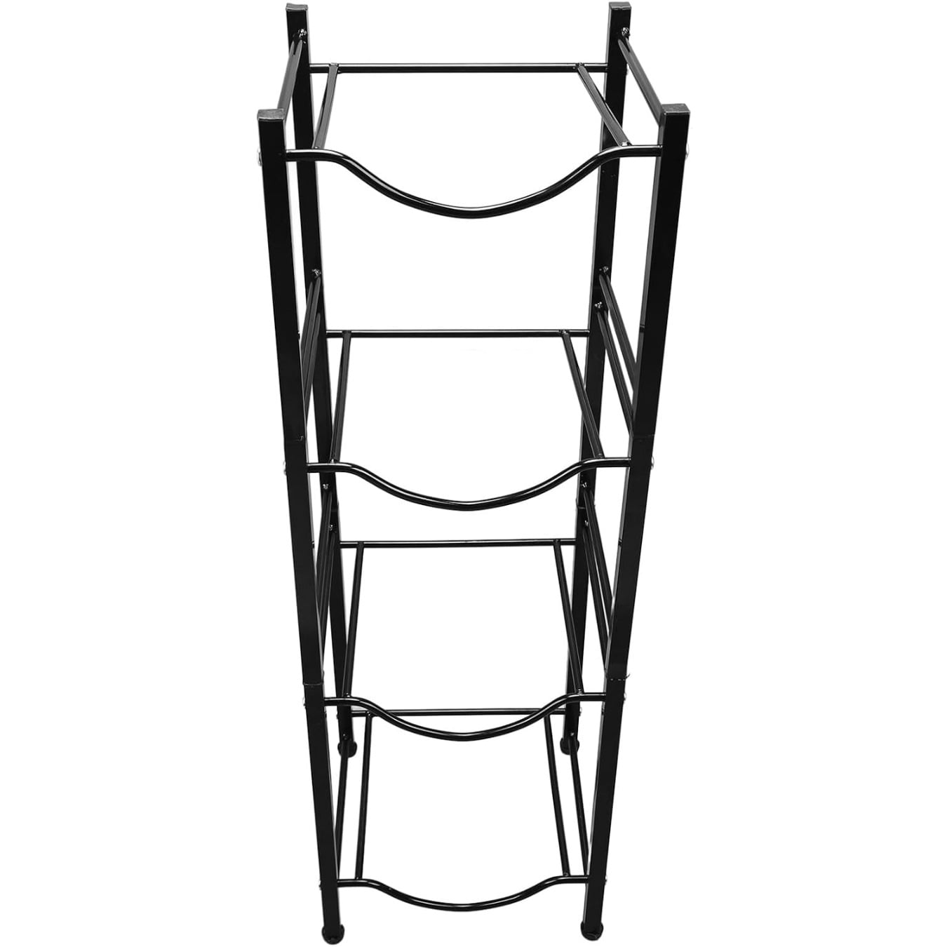 4 Tier Space Saving Carbon Steel Water Cooler Jug Holder, Suitable for ...