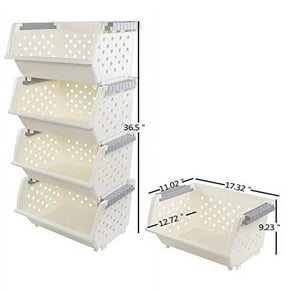 Open Plastic Storage Bins