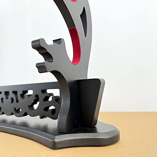 4-Tier Sword Stand Vine Sword Rack Table Display Stand for Katana ...