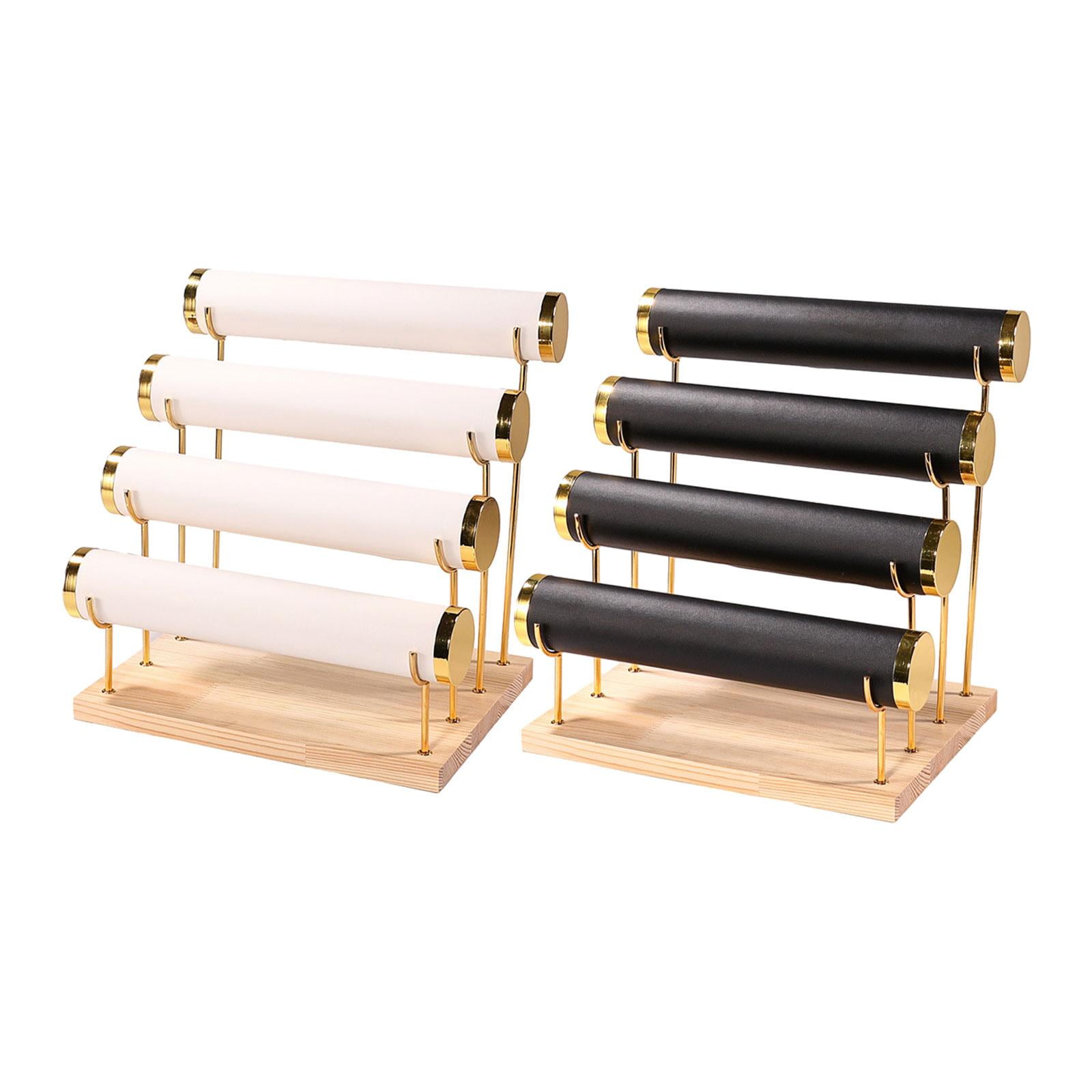 4 Tiers Bracelet Holder Jewelry Organizer Watch Rack Tower Bangle ...