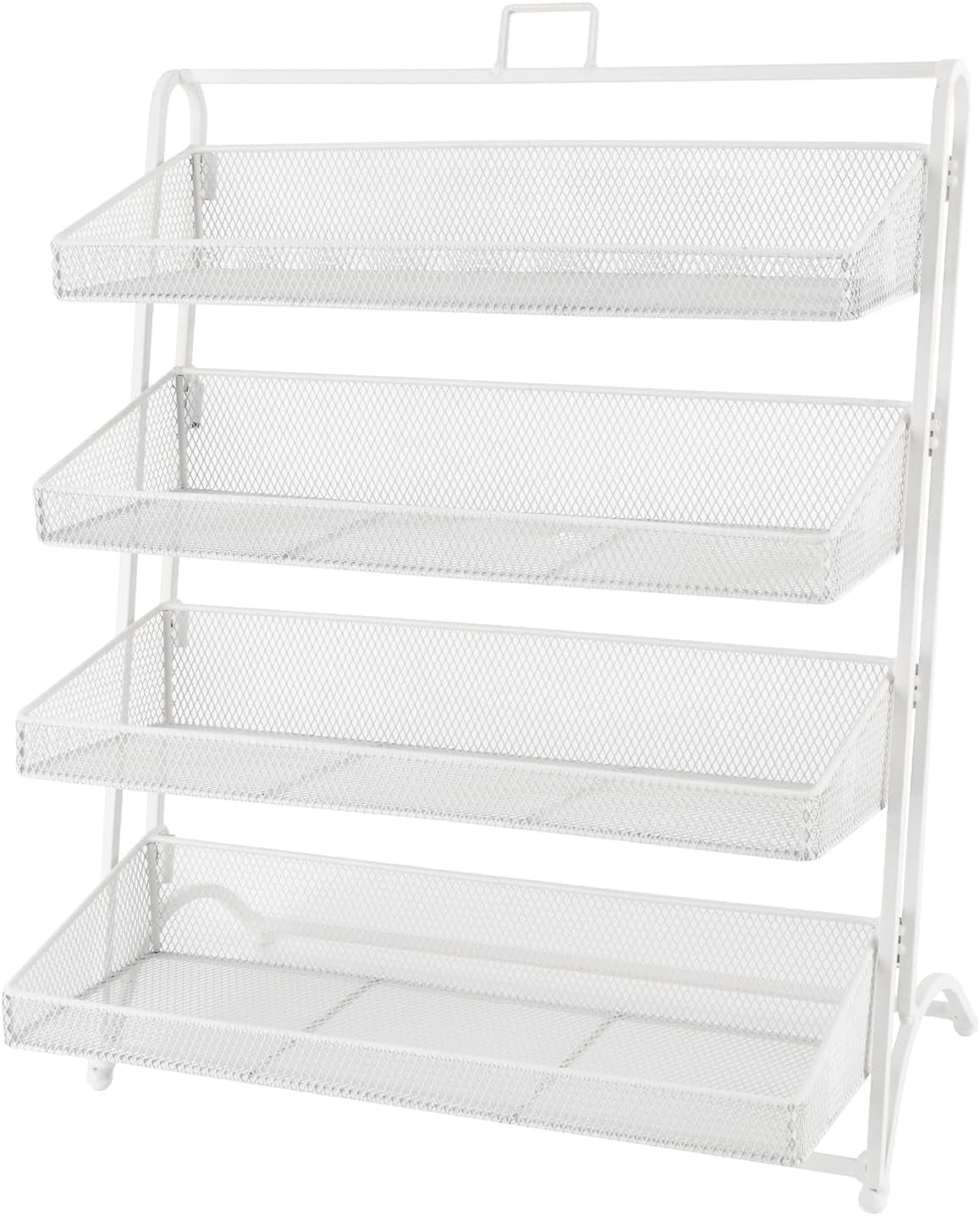 4 Tiers Retail Candy Display Rack, Candy Display Rack, Snack Organizer ...