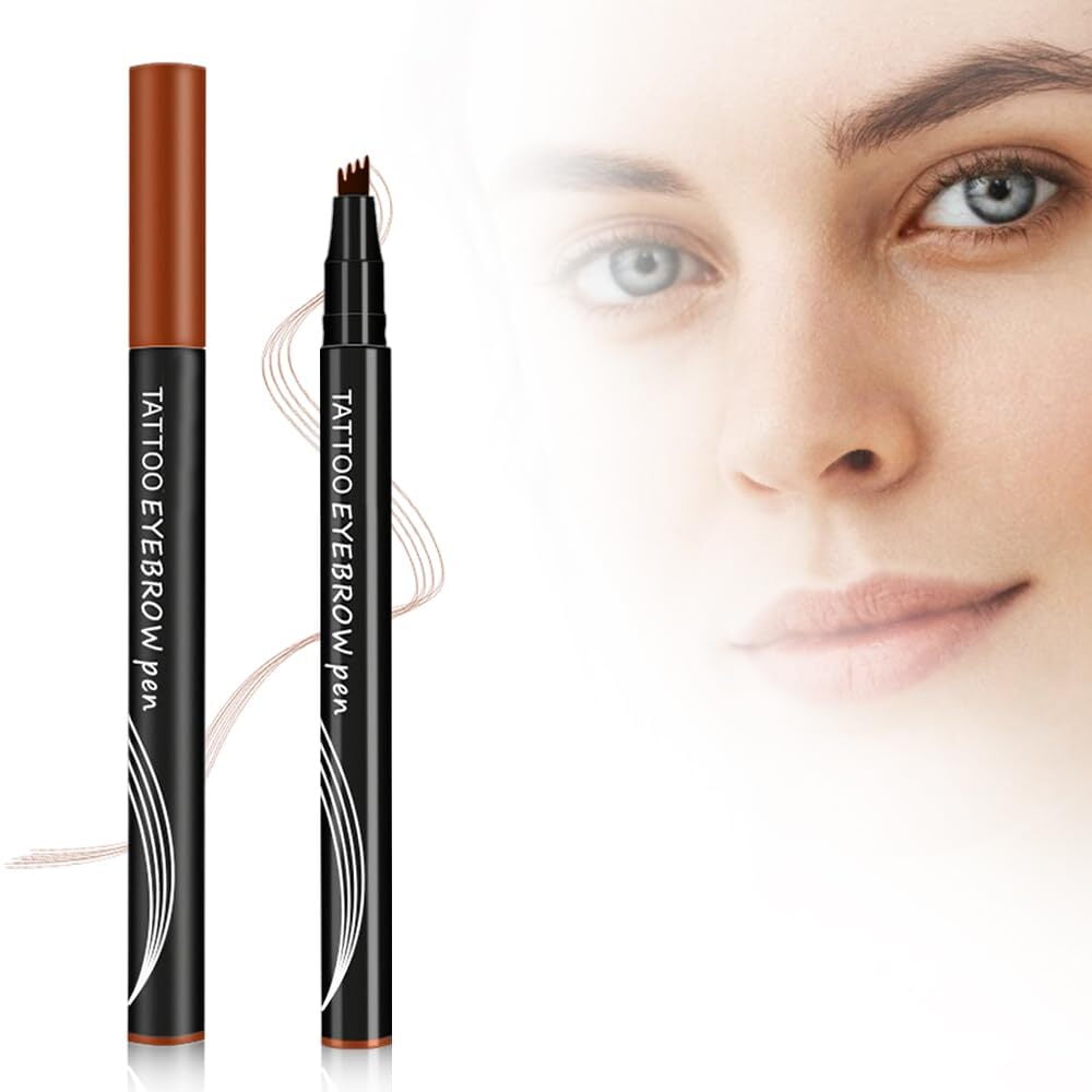 4 Tip Microblade Brow Pen, 2024 New Eyebrow Microblading Pen, Magic ...