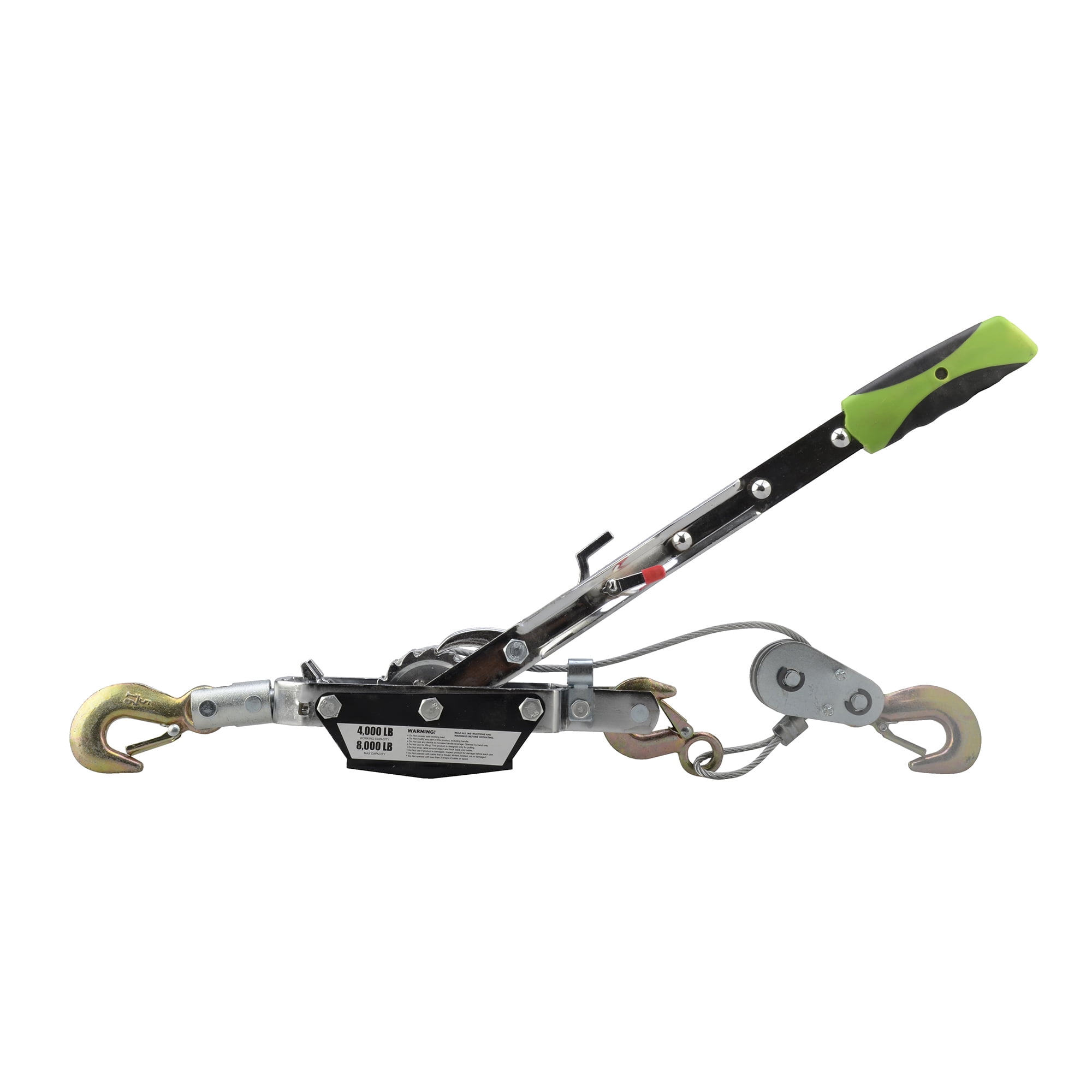 4 Ton 8,000lb Hand Puller, Manual Cable Puller, Cabel Pulling, Dual ...