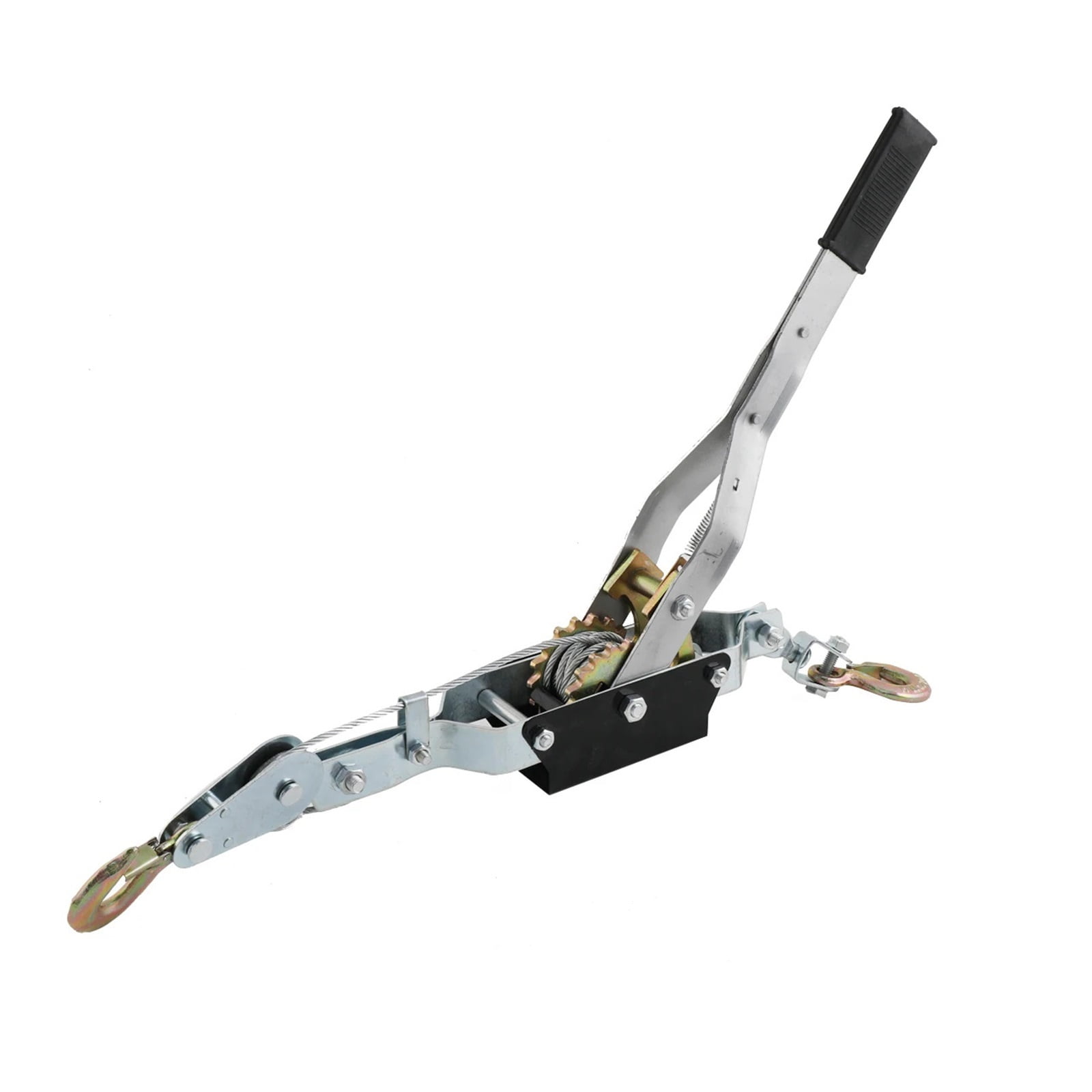 4 Ton 8800LBS Power Puller Hand Winch, Steel Cable Come Along Tighter W ...