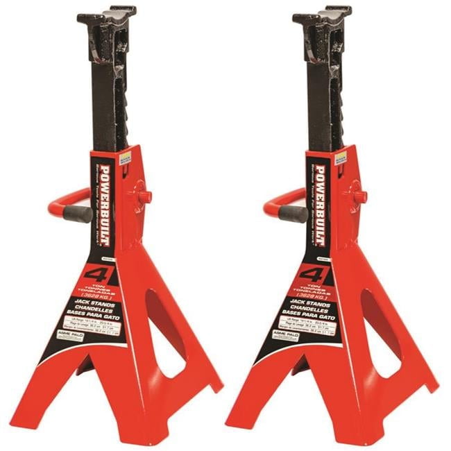 4 Ton Jack Stands - 8000 lbs - 2 Piece - Walmart.com