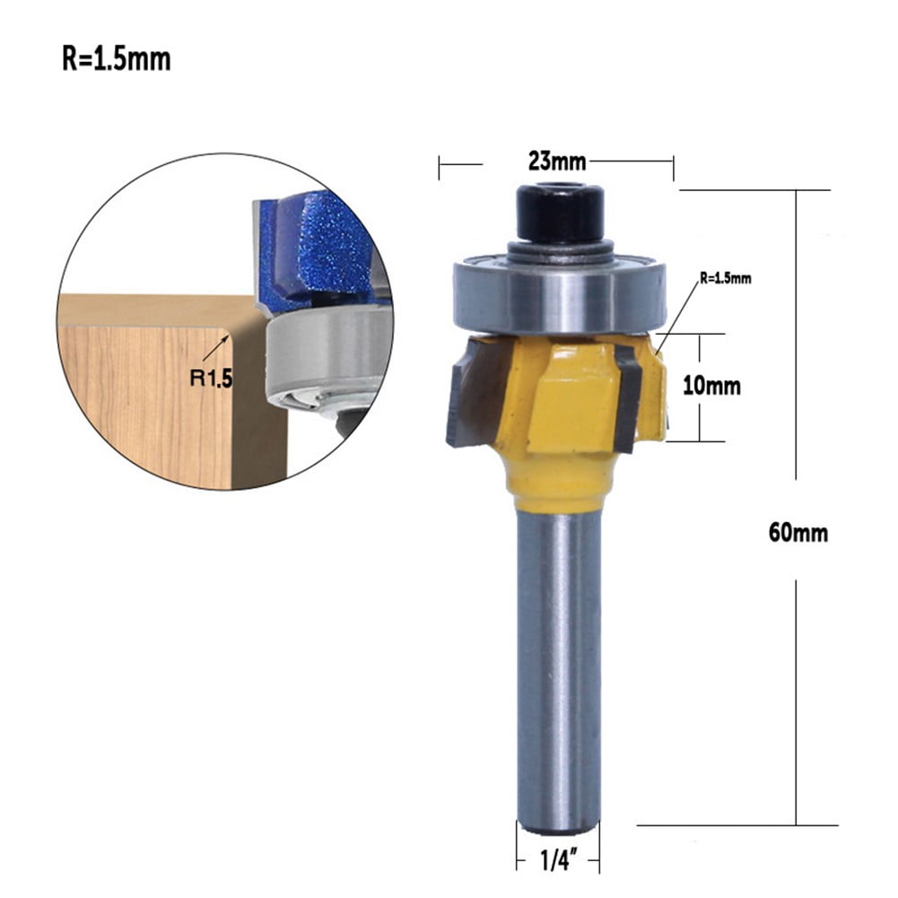 4-Tooth Edge Banding Cutter /4 Engraving Machine Trimming Milling ...