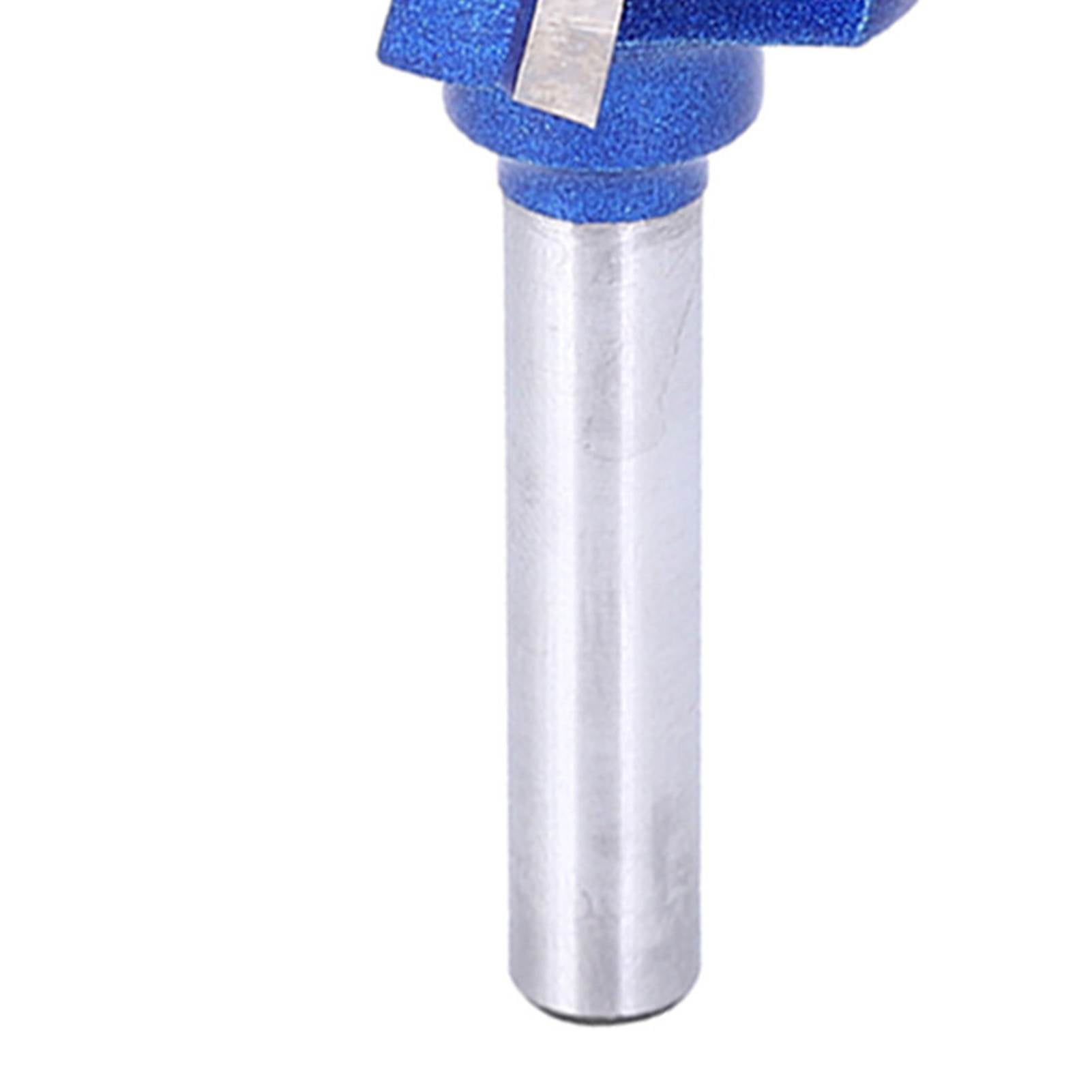 4,Tooth Round Nose Router Bit, 8mm Wood Milling Tool for Electric ...