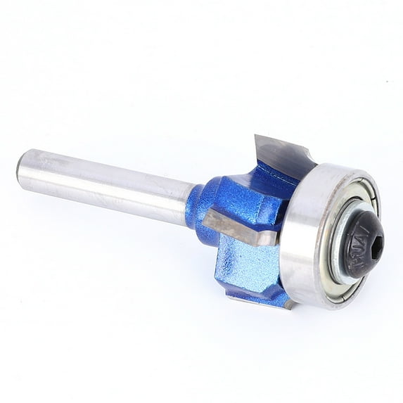 4,Tooth Round Nose Router Bit, 8mm Wood Milling Tool for Electric ...