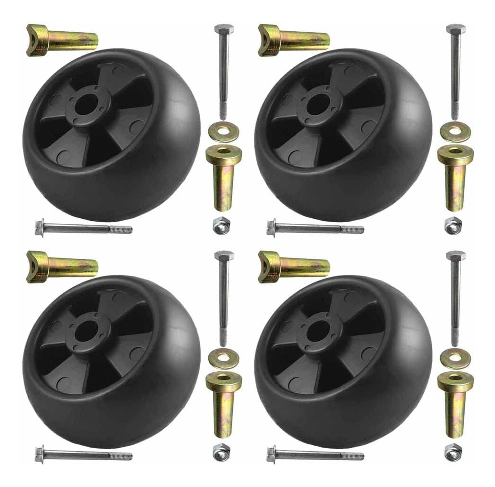 4 USA MADE DECK WHEEL+6 PIECE KITS FOR AM133602 AM116299 M111489 ...