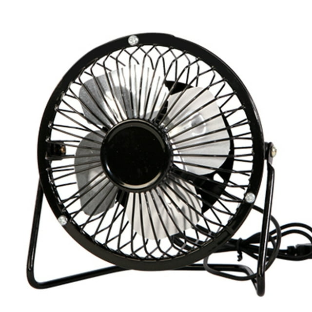 4'' USB Mini Table Fan Portable High Velocity Cooling Fan for Dorm ...