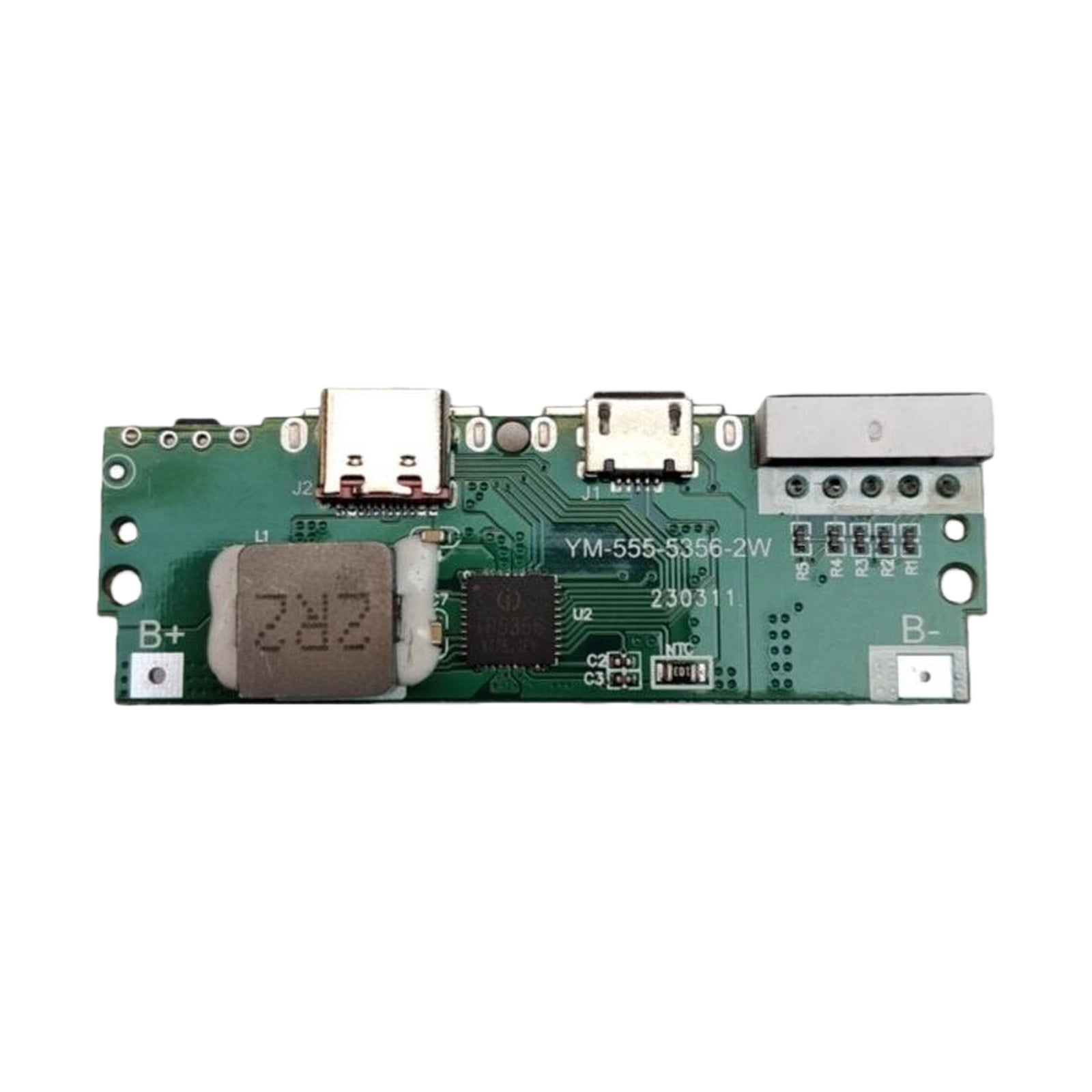 4 USB Type C Charging Board 22.5W Fast Charging Digital Screen Power ...