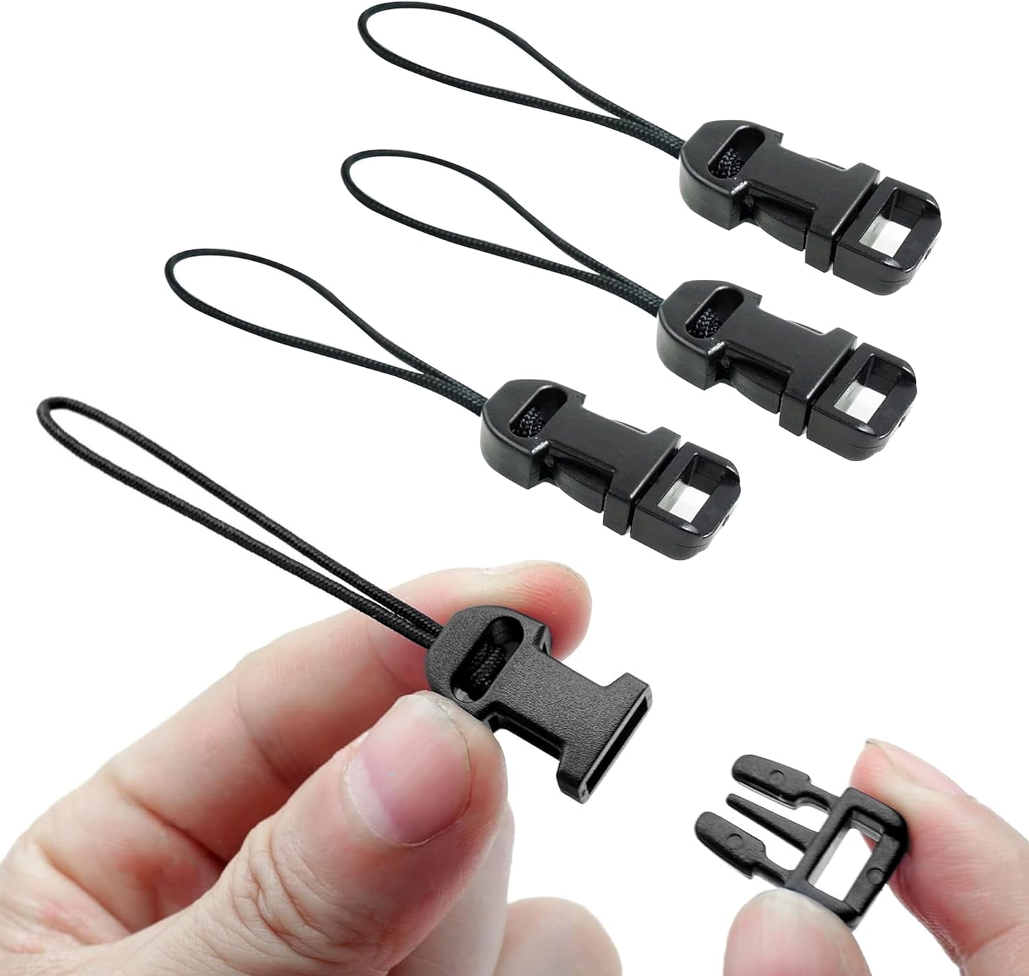 4 Units Quick Release Camera Strap QD Loops Connector Adapter - Camera ...