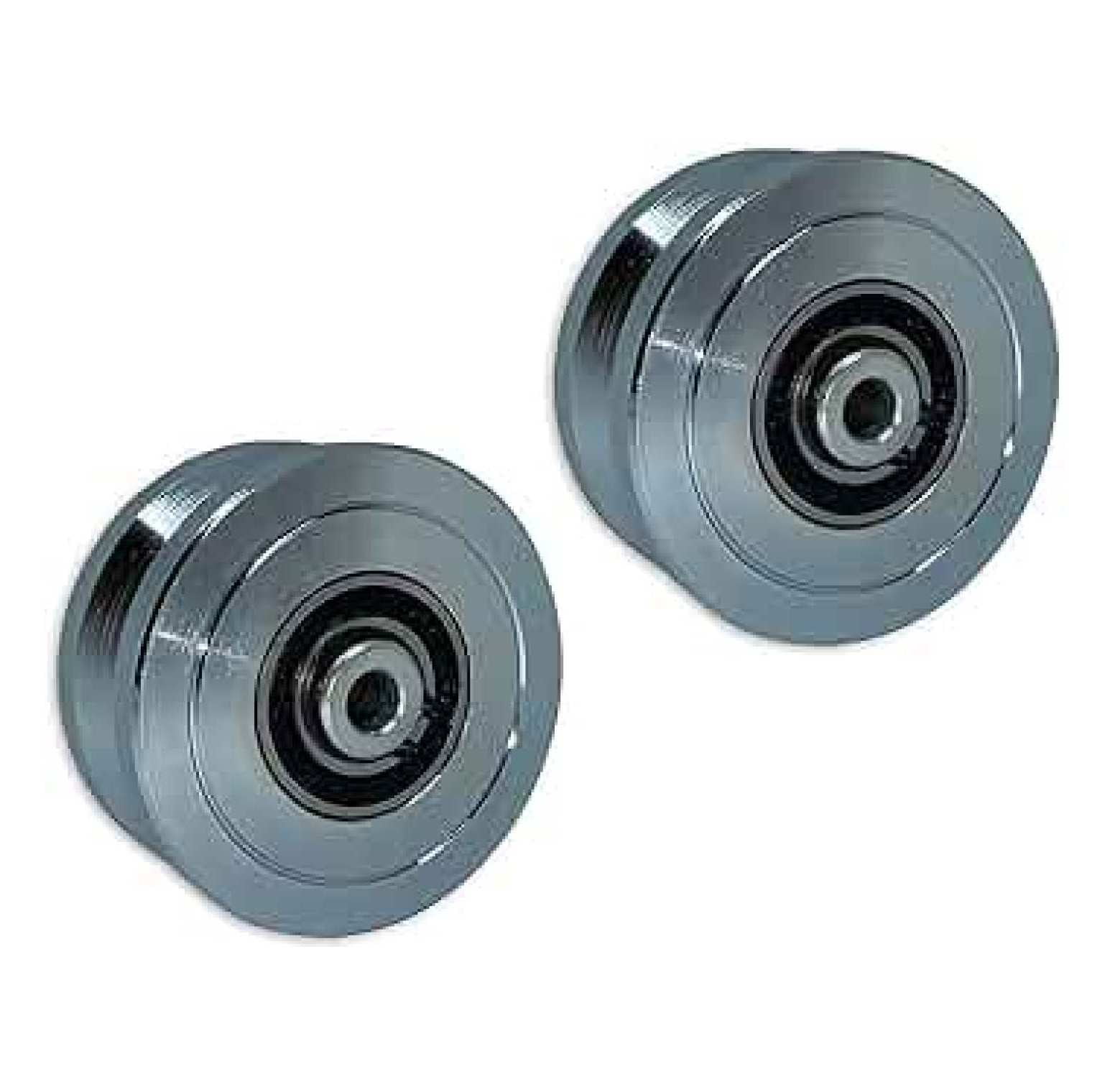 4" V Wheel Slide Gate Eagle EG096 Solid Steel Double Bearing for ...