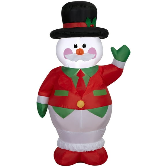Holiday Time Christmas Inflatables in Outdoor Christmas Decorations ...