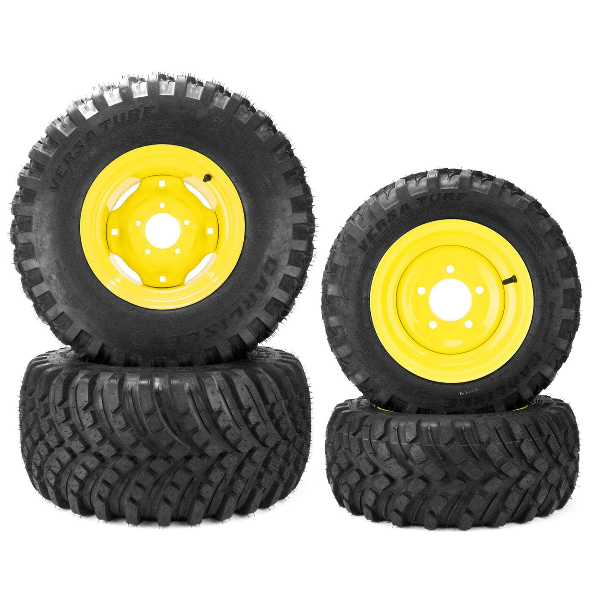 (4) Versa Turf Tire Assm 26x12.00-12 18x8.50-10 John Deere TCU20390 ...