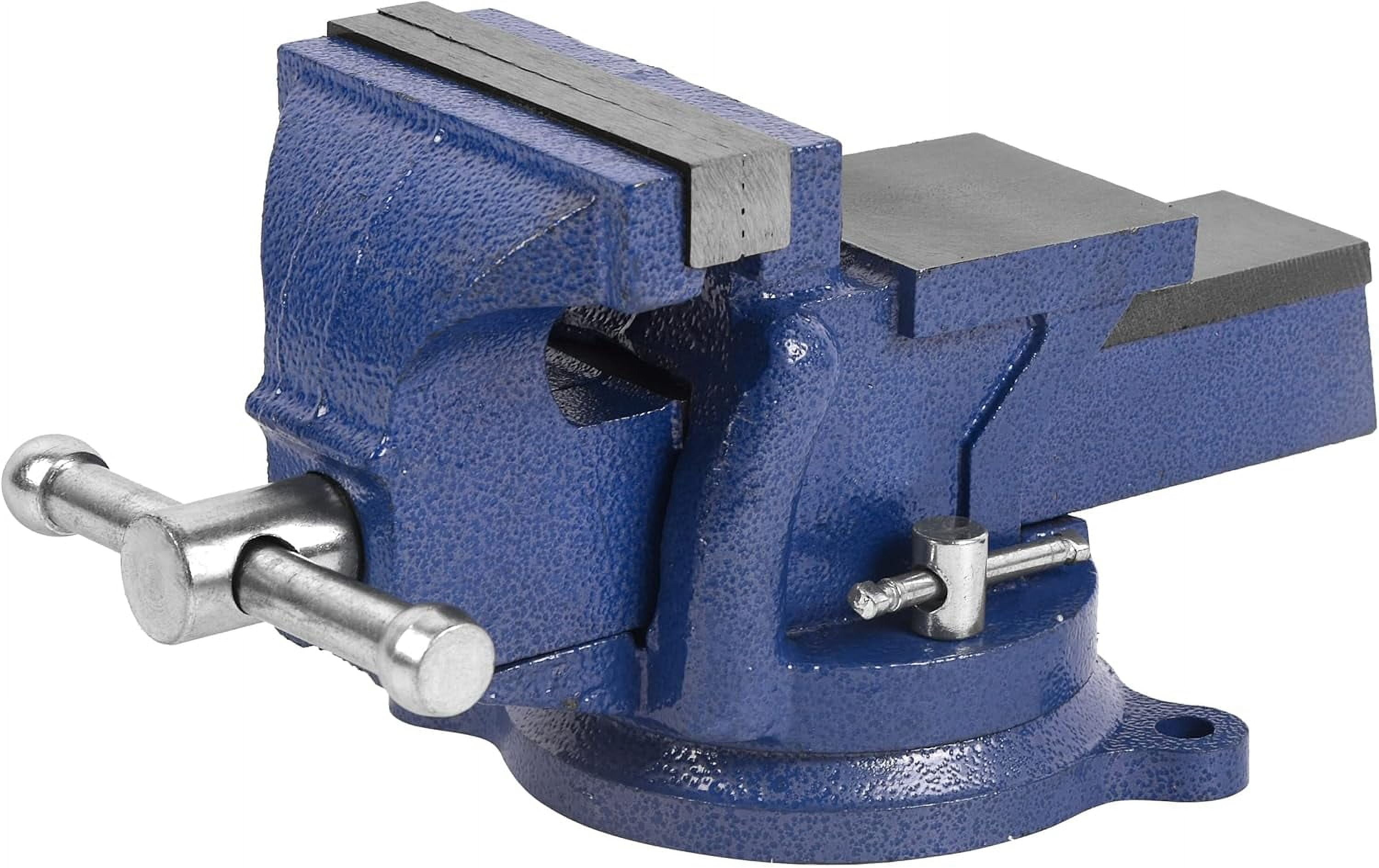 4" Vise, 3.9" Jaw Width 4" Jaw Opening 360° Swivel Base Clamp Table ...