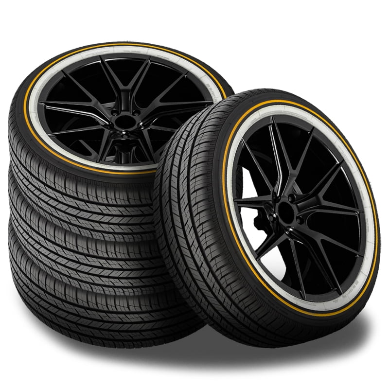4 Vogue Tyres Custom Built Radial SCT2 235/55R20 105H Gold/White Sidewall 460AA 0.3213.200 / 235 ...
