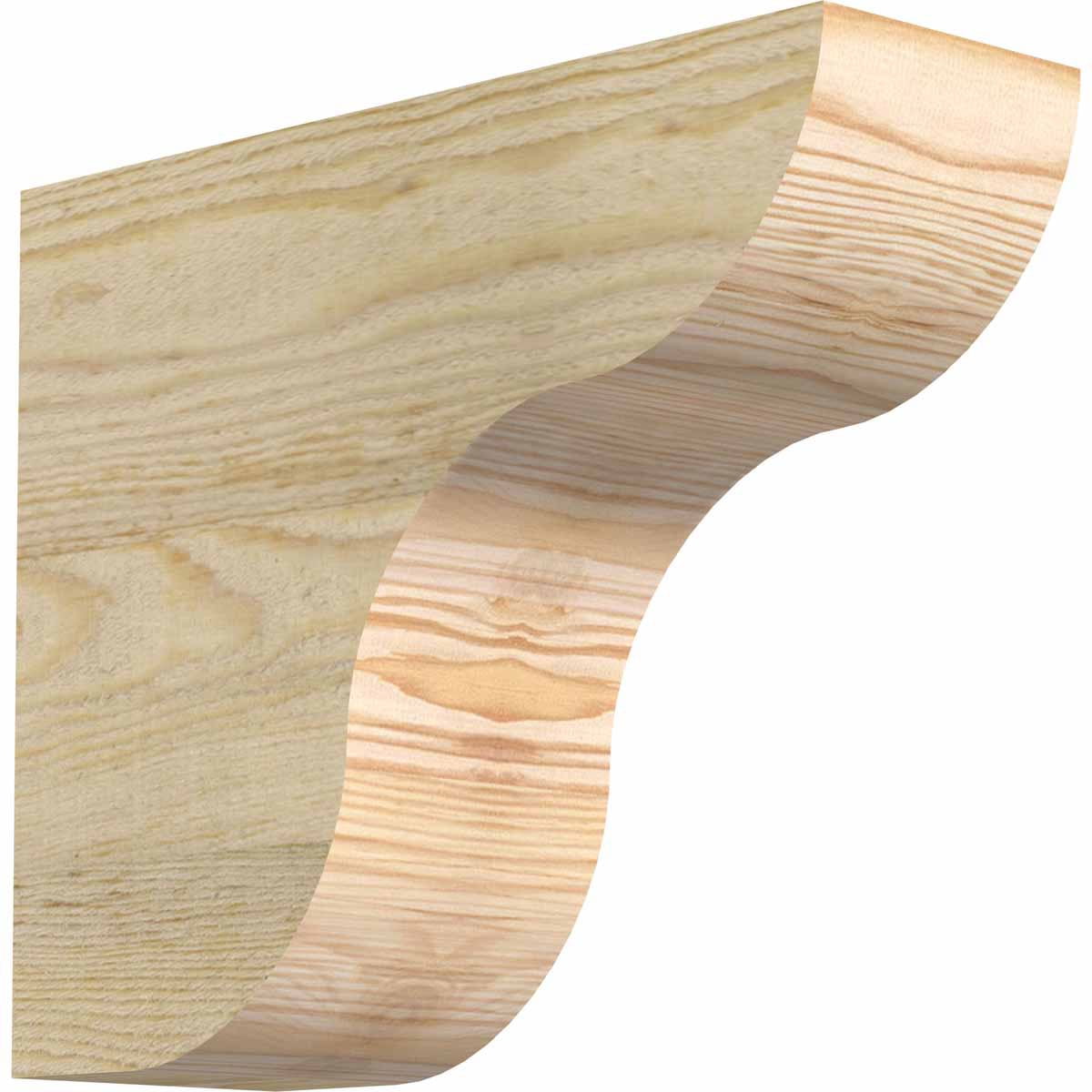 4"W x 10"H x 12"L Carmel Rough Sawn Rafter Tail, Douglas Fir - Walmart.com