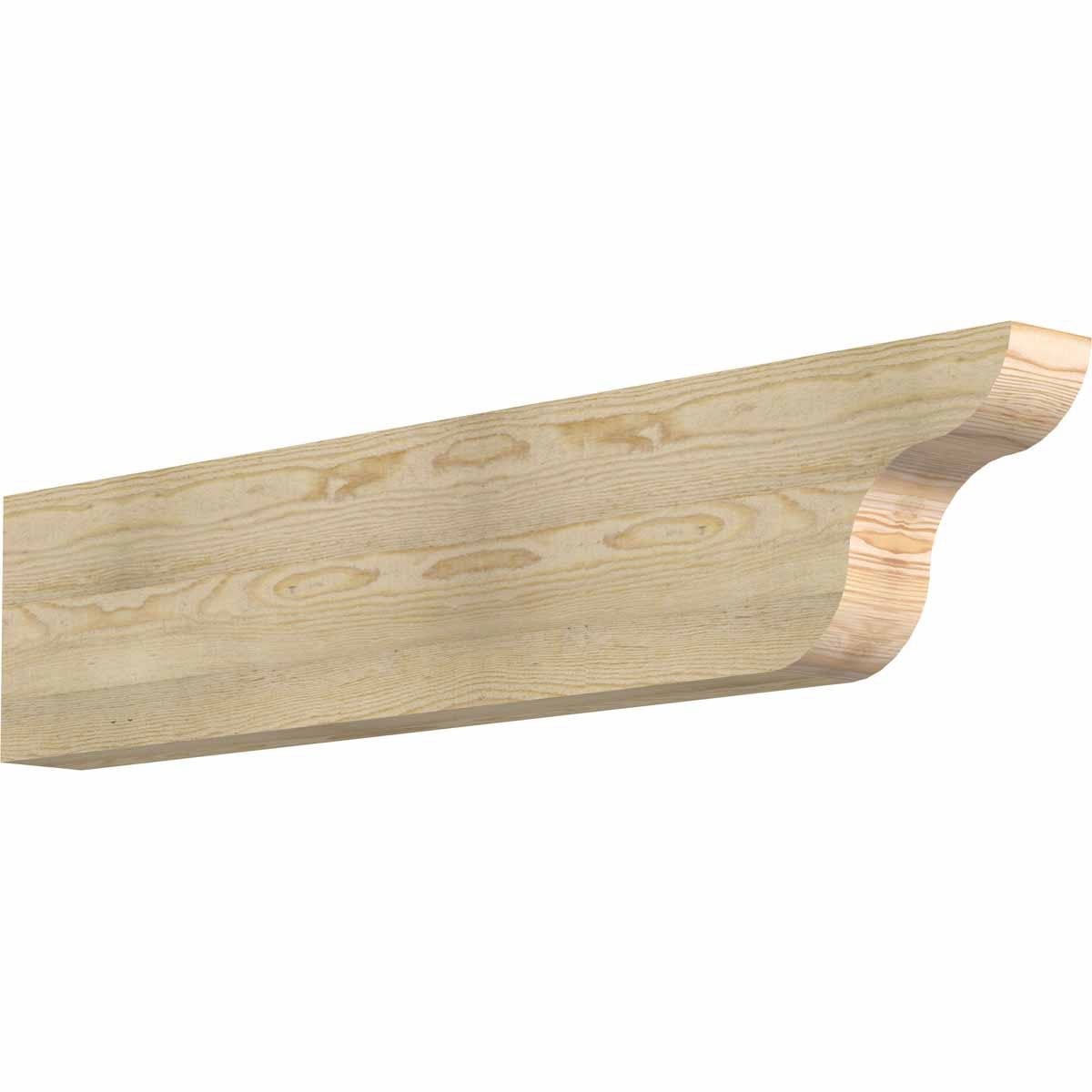 4"W x 10"H x 48"L Carmel Rough Sawn Rafter Tail, Douglas Fir - Walmart.com