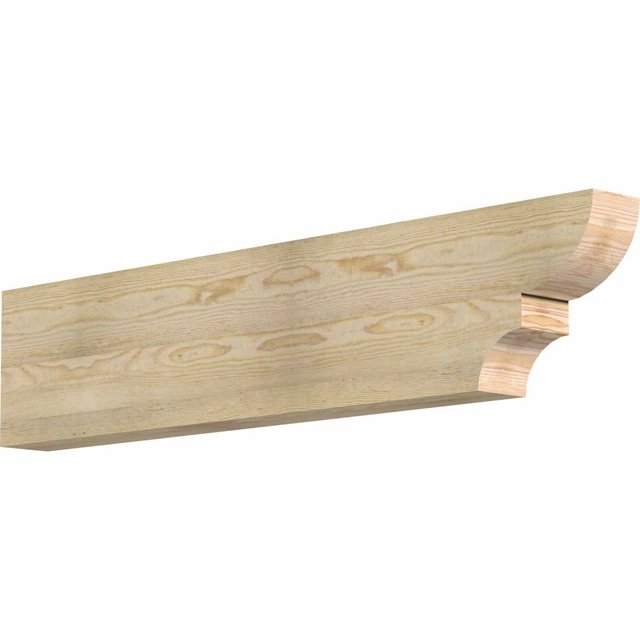 4"W x 10"H x 48"L Ridgewood Rough Sawn Rafter Tail, Douglas Fir ...
