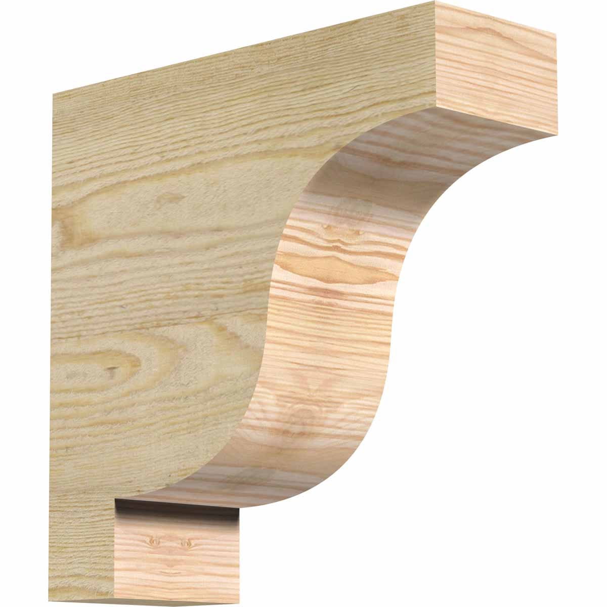 4"W x 12"H x 12"L Newport Rough Sawn Rafter Tail, Douglas Fir - Walmart.com