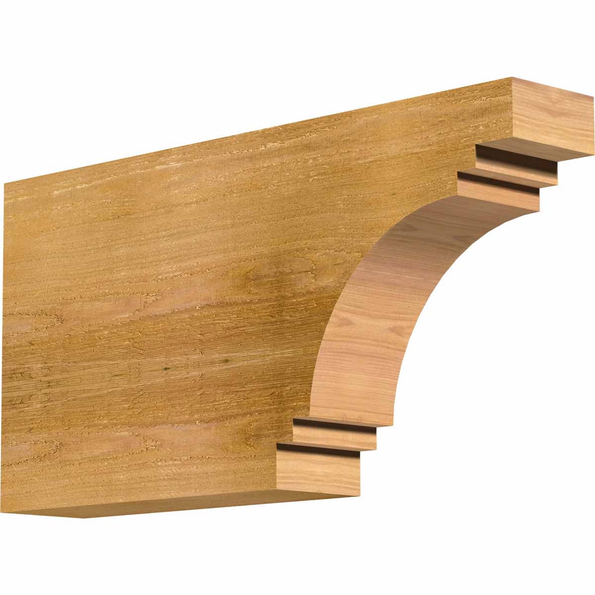 4"W x 12"H x 24"L Pescadero Rough Sawn Rafter Tail, Western Red Cedar ...