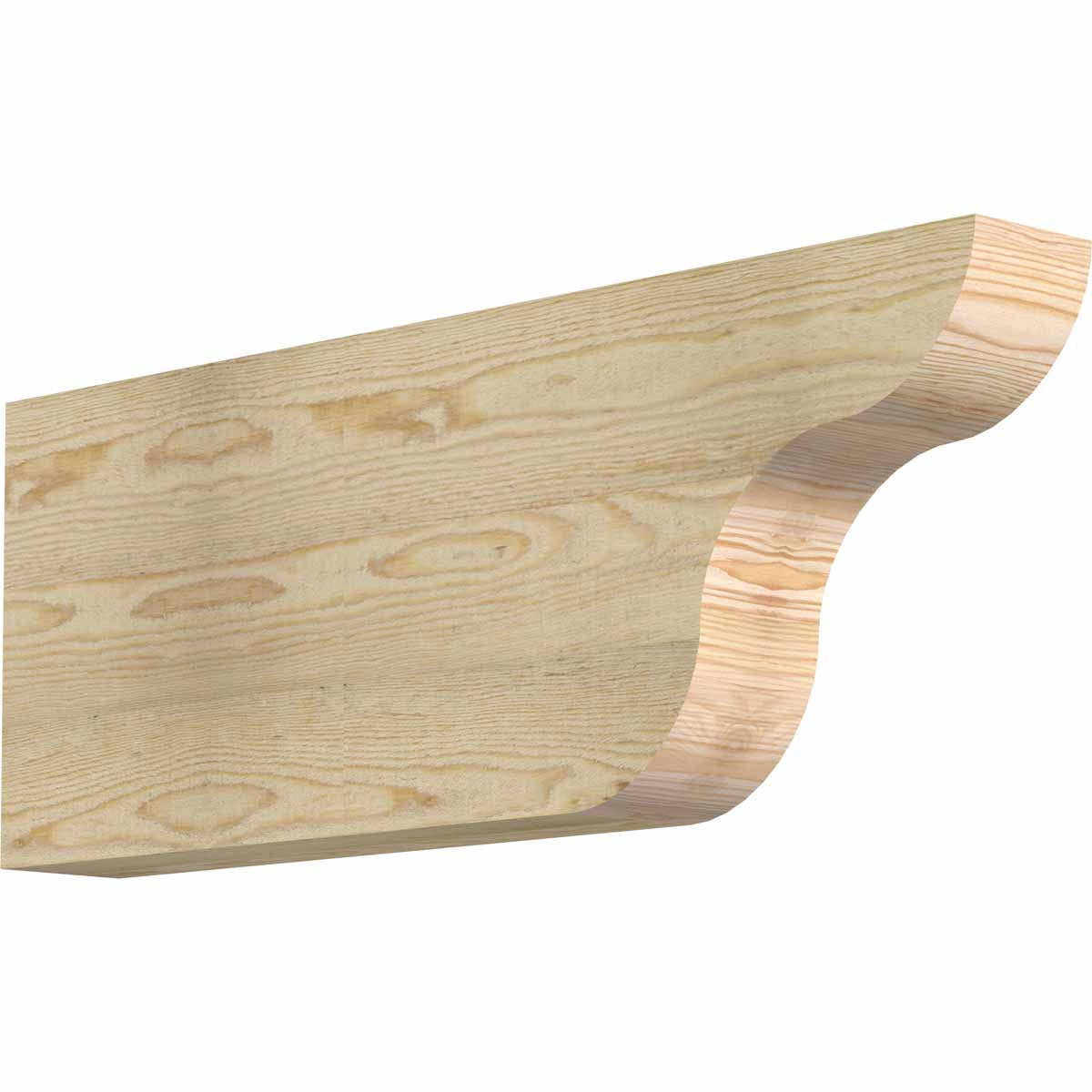 4"W x 12"H x 32"L Carmel Rough Sawn Rafter Tail, Douglas Fir - Walmart.com