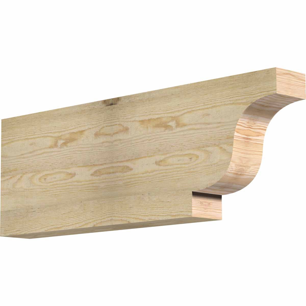 4"W x 12"H x 36"L Newport Rough Sawn Rafter Tail, Douglas Fir - Walmart.com