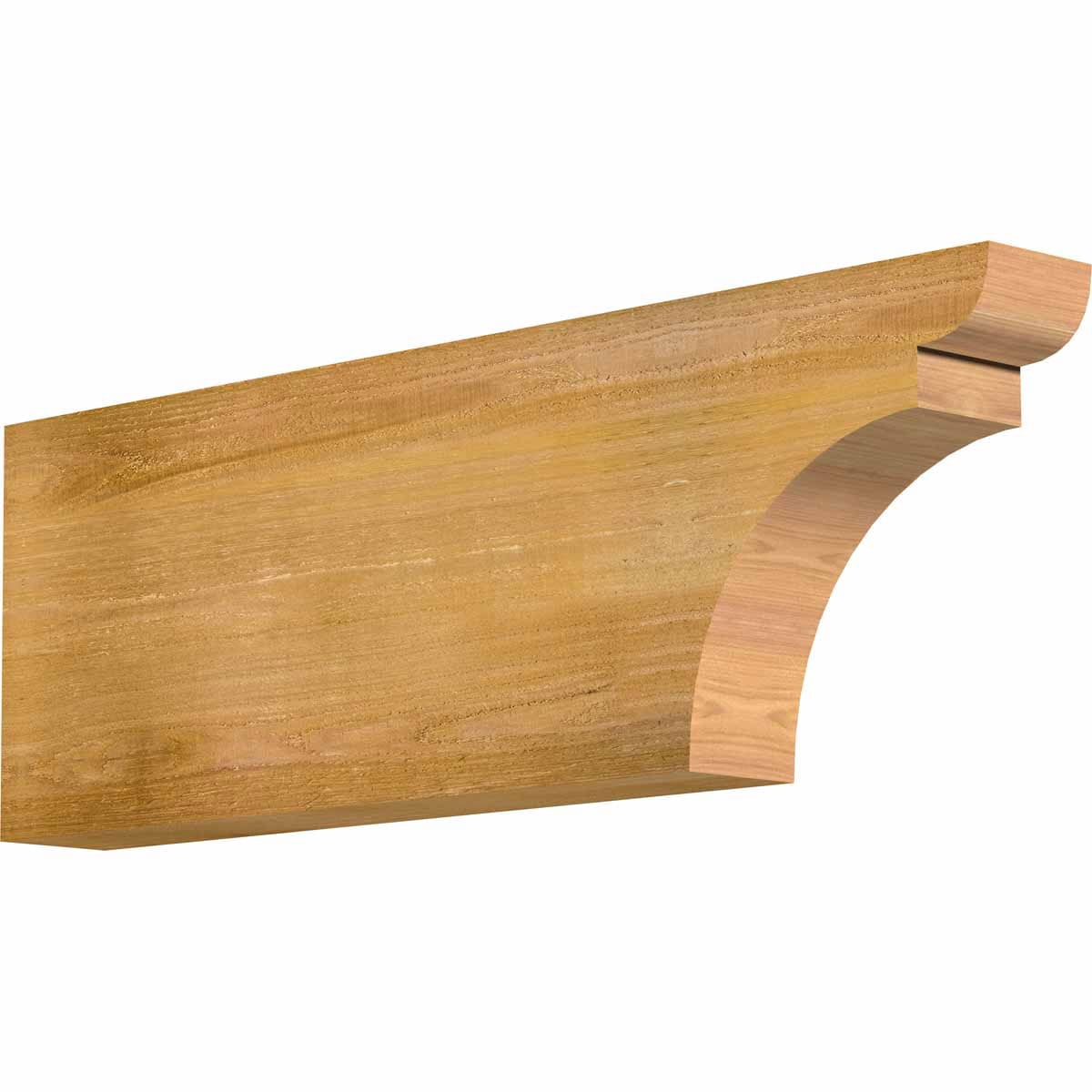 4"W x 12"H x 36"L Yorktown Rough Sawn Rafter Tail, Western Red Cedar ...