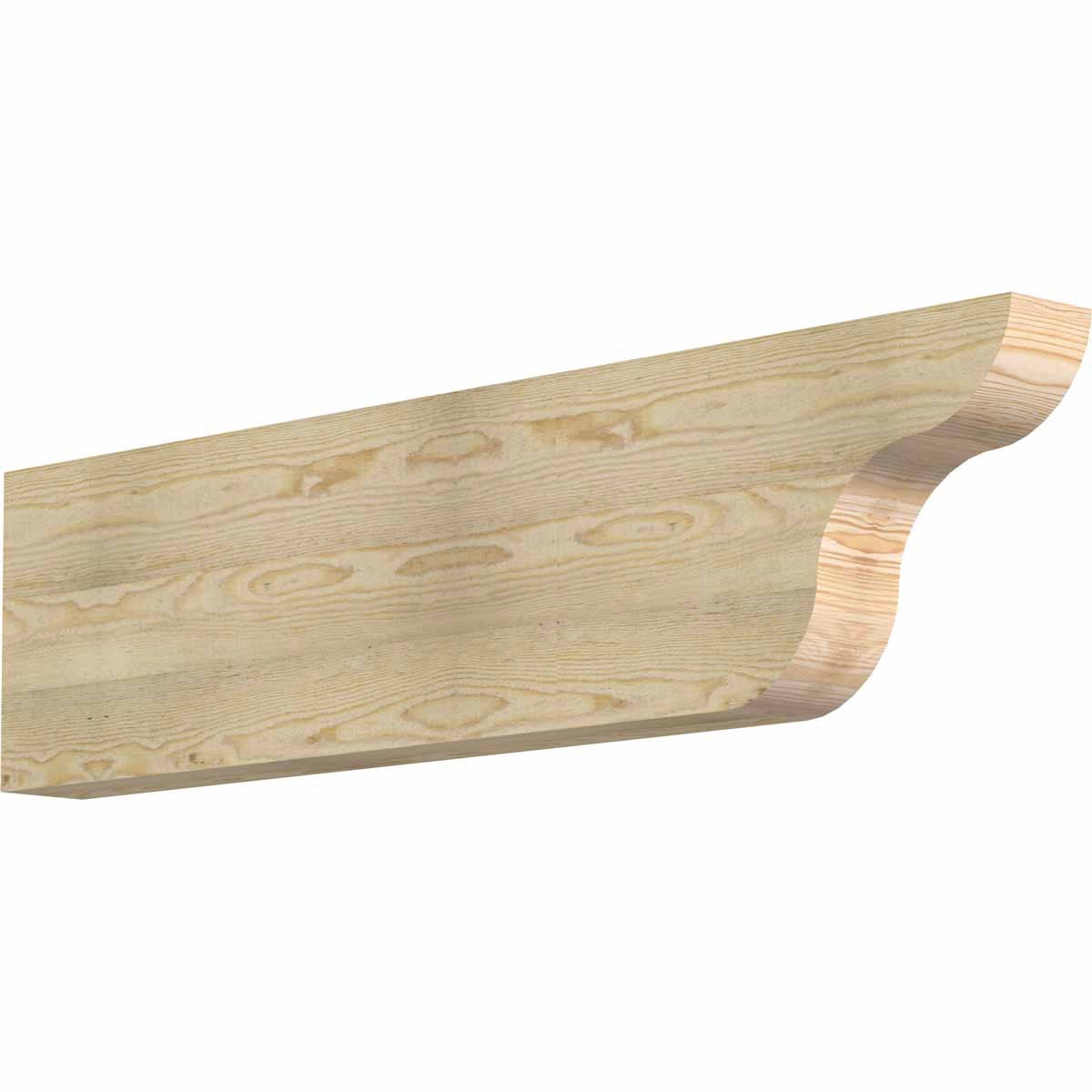 4"W x 12"H x 48"L Carmel Rough Sawn Rafter Tail, Douglas Fir - Walmart.com