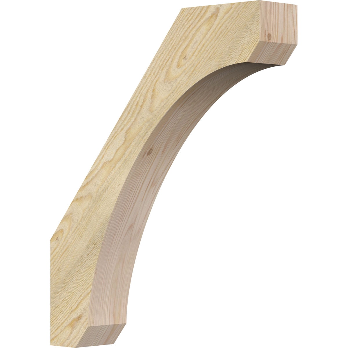 4"W x 20"D x 24"H Legacy Rough Sawn Knee Brace, Douglas Fir - Walmart.com