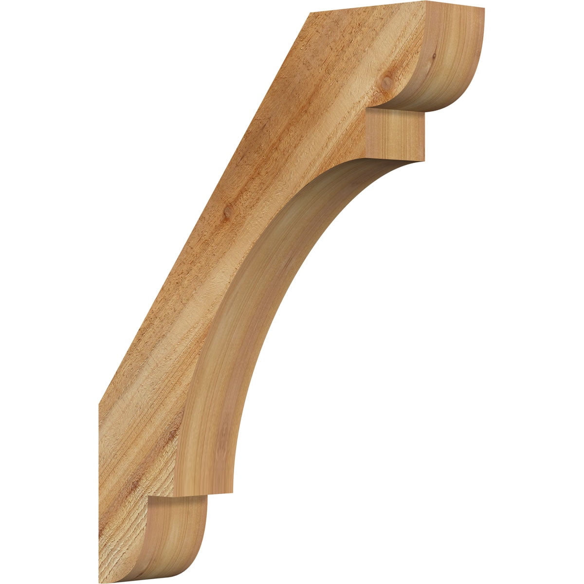 4"W x 20"D x 26"H Olympic Rough Sawn Knee Brace, Western Red Cedar ...