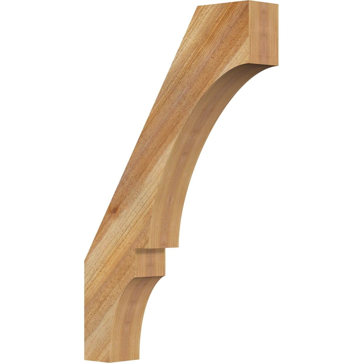 4"W x 20"D x 32"H Balboa Rough Sawn Knee Brace, Western Red Cedar ...
