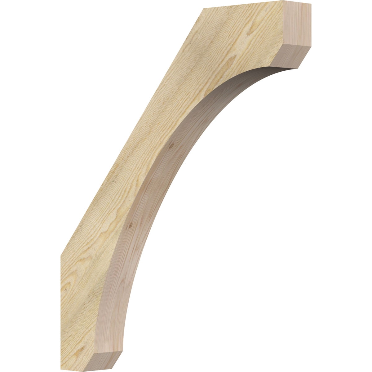 4"W x 28"D x 34"H Legacy Rough Sawn Knee Brace, Douglas Fir - Walmart.com