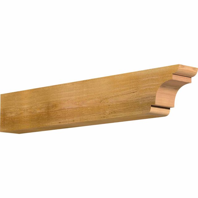 4"W x 6"H x 36"L New Brighton Rough Sawn Rafter Tail, Western Red Cedar ...