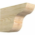 4"W x 8"H x 12"L Carmel Rough Sawn Rafter Tail, Douglas Fir - Walmart.com