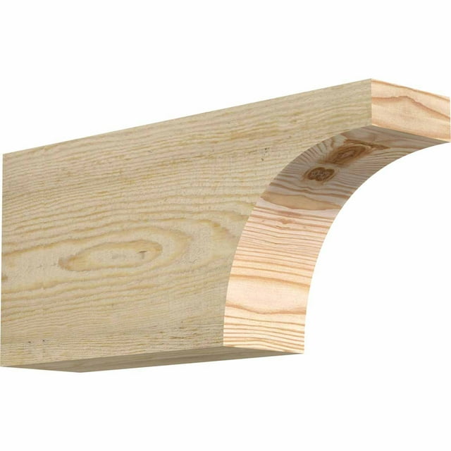 4"W x 8"H x 18"L Huntington Rough Sawn Rafter Tail, Douglas Fir ...