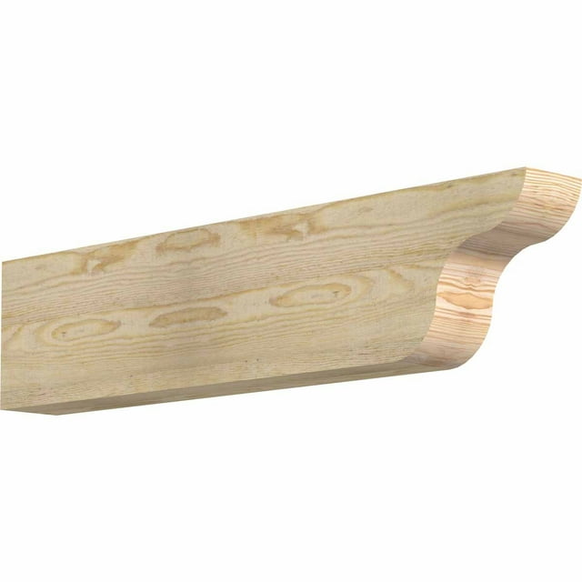 4"W x 8"H x 36"L Carmel Rough Sawn Rafter Tail, Douglas Fir - Walmart.com