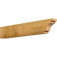 4"W x 8"H x 48"L Mediterranean Rough Sawn Rafter Tail, Western Red ...
