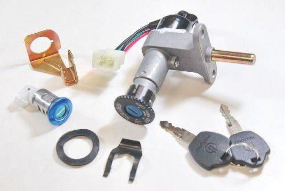 Chinese Accessories 4-Wires Ignition Switch Key Set for Moped Scooter ...