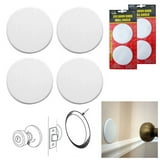 "All Top Bargains 4 White Door Knob Wall Protectors - Guard, Cover ...