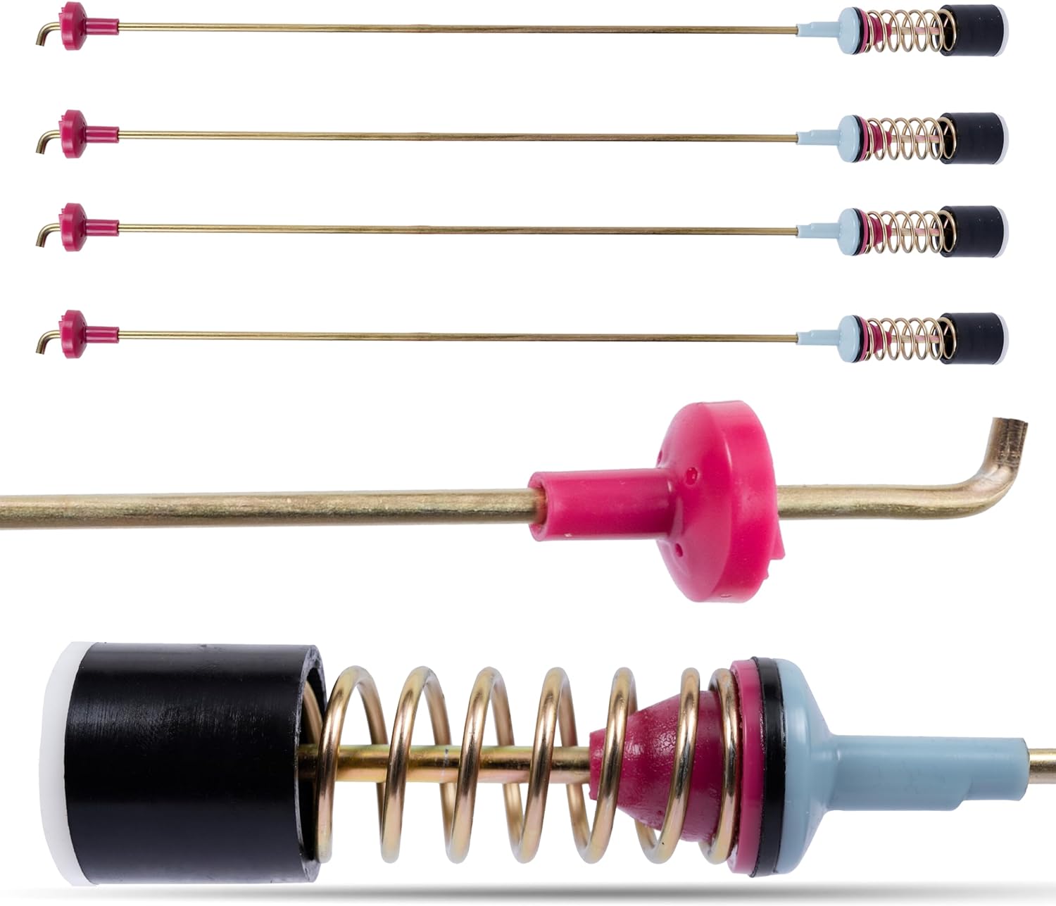 CarBole 4-Pack DC97-05280W Washer Suspension Damper Rod Kit for Samsung ...