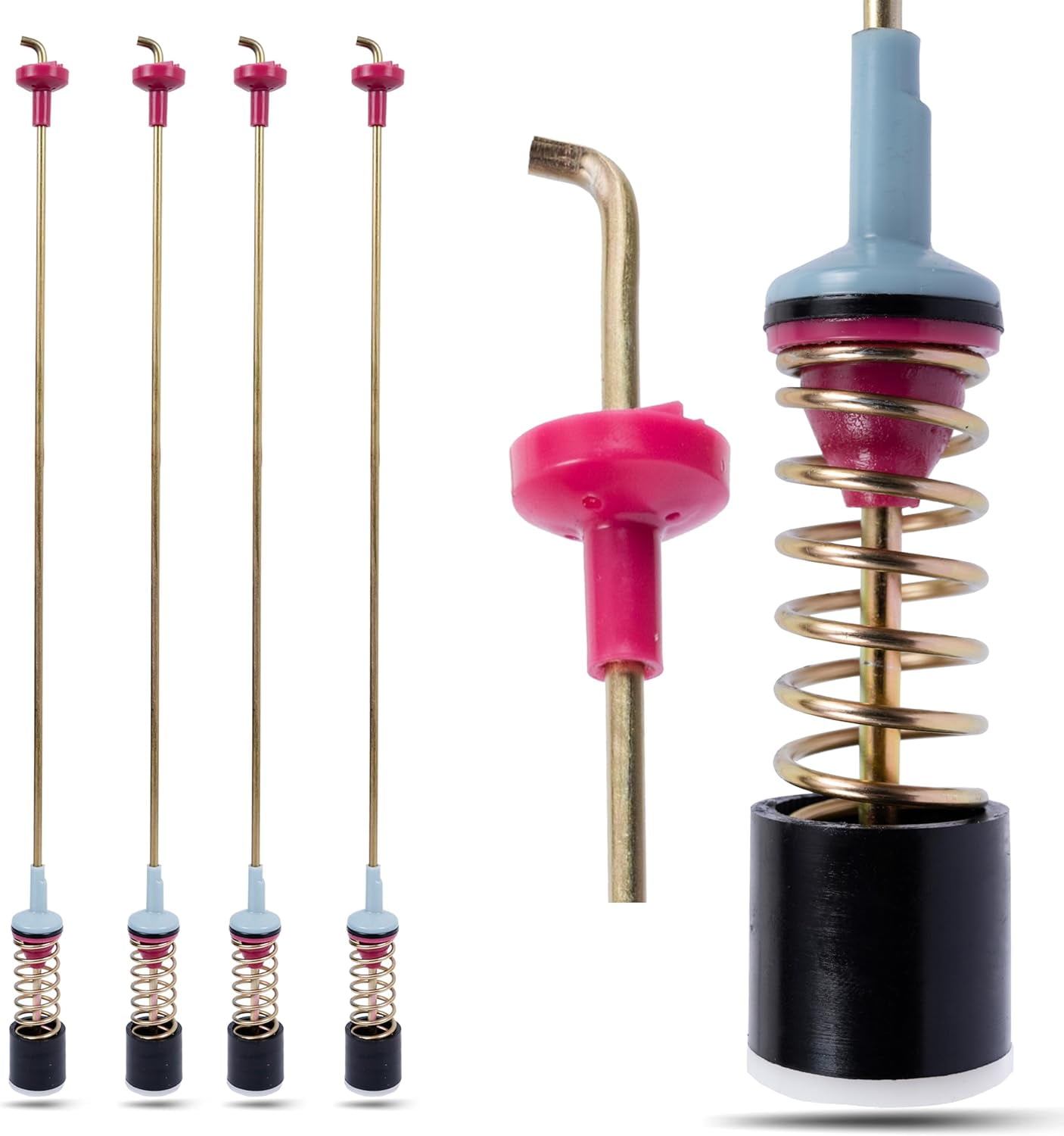 4 Washer Suspension Rod Replaces For Samsung WA45H7000AW AA WA45M7050AW ...