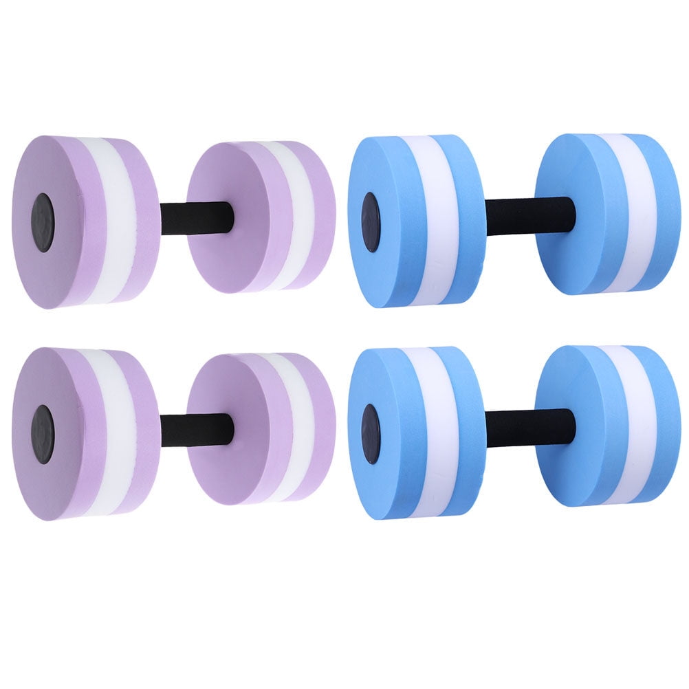 4 Water Dumbbells Aquatic Exercise Dumbell Water Aerobic Exercise ...