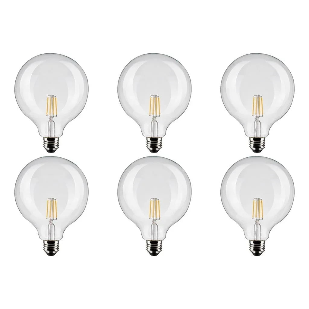 4 Watt G40 LED - Clear - Medium base - 90 CRI - 2700K - 120 Volt - 6 ...