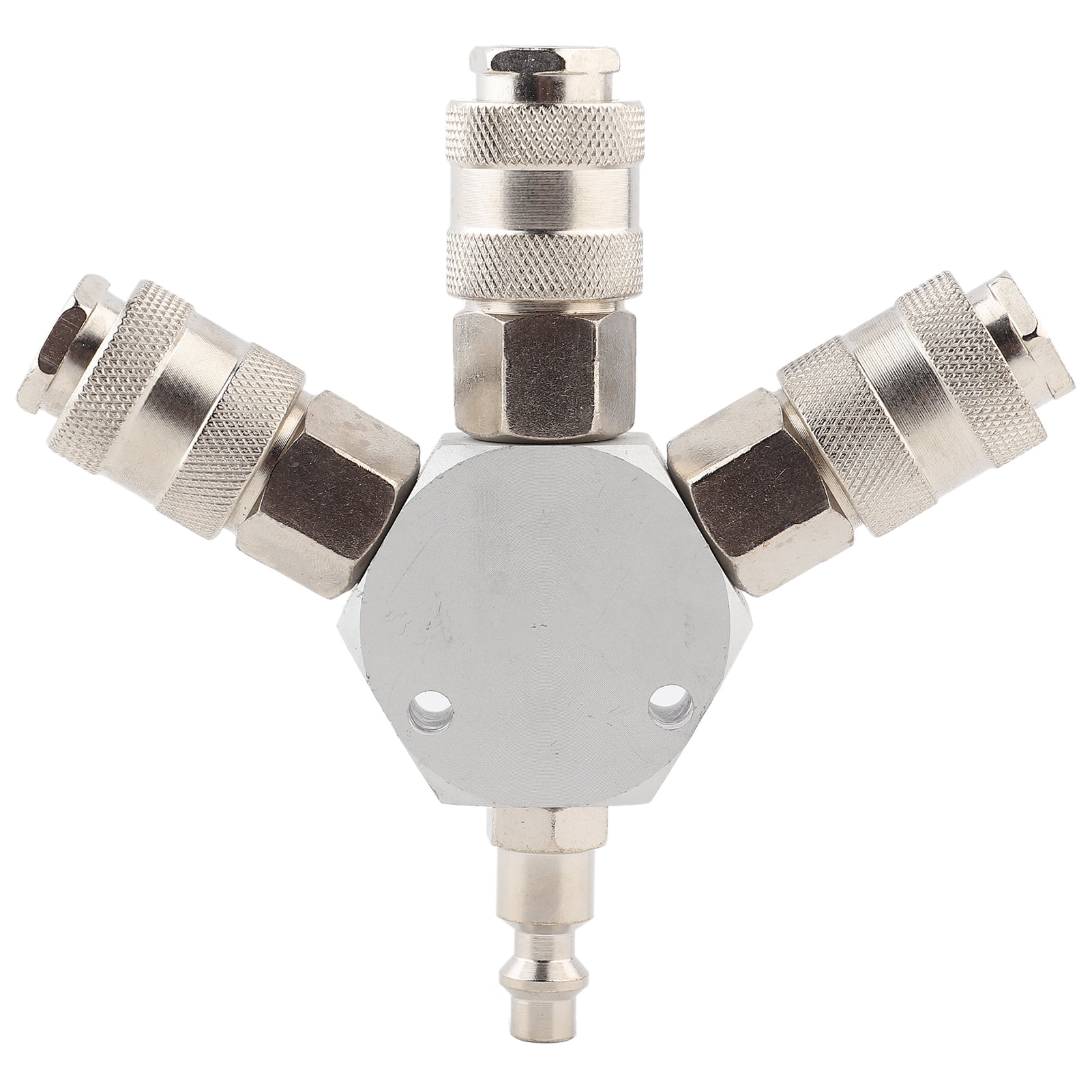 4-Way Air Hose Splitter 1/4 NPT Quick Connect Manifold Adapter - Heavy ...