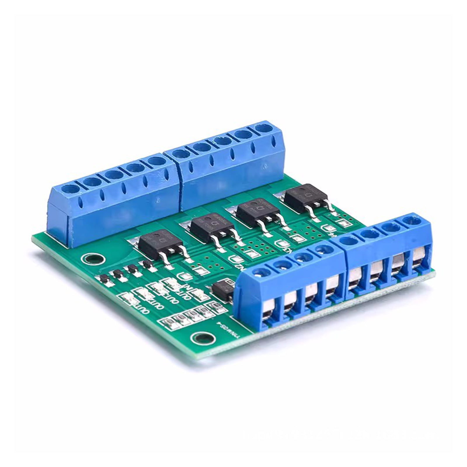 4 Way Amplifier Board Driver Module 4 Channel MOSFET Pulses Triggering Switches Controller ...